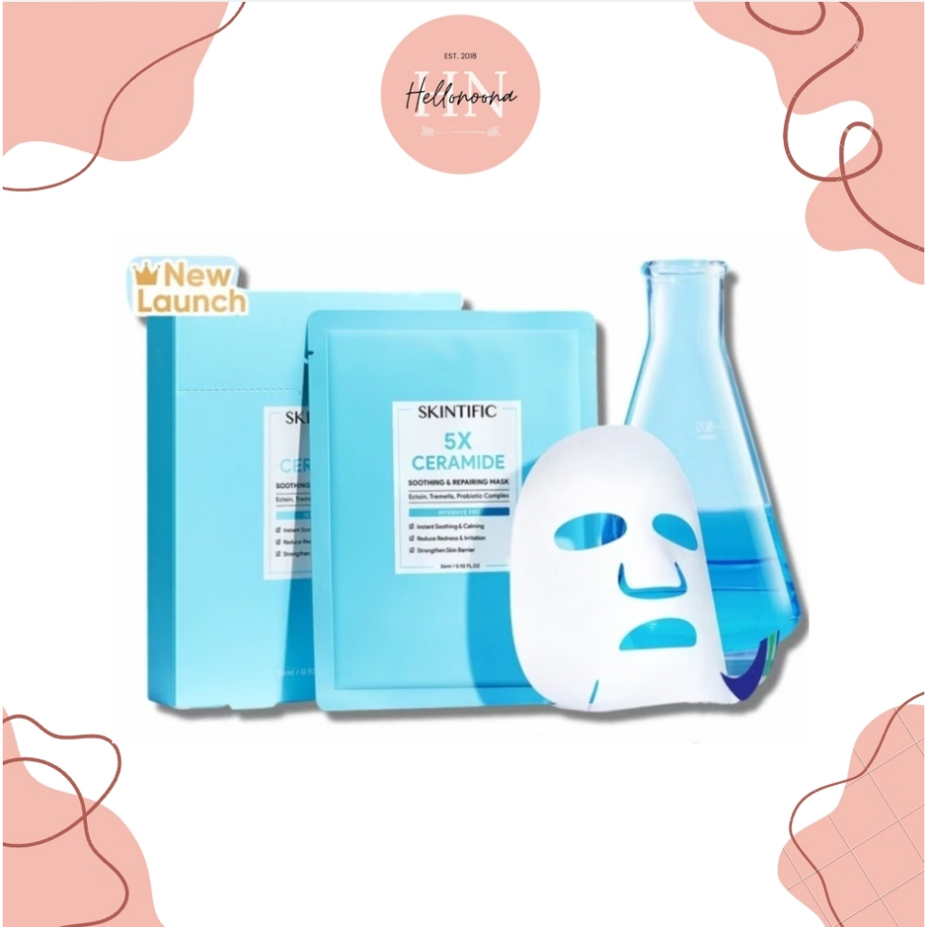 Jual SKINTIFIC - 5X Ceramide Soothing and Repairing Sheet Mask 29ml ...