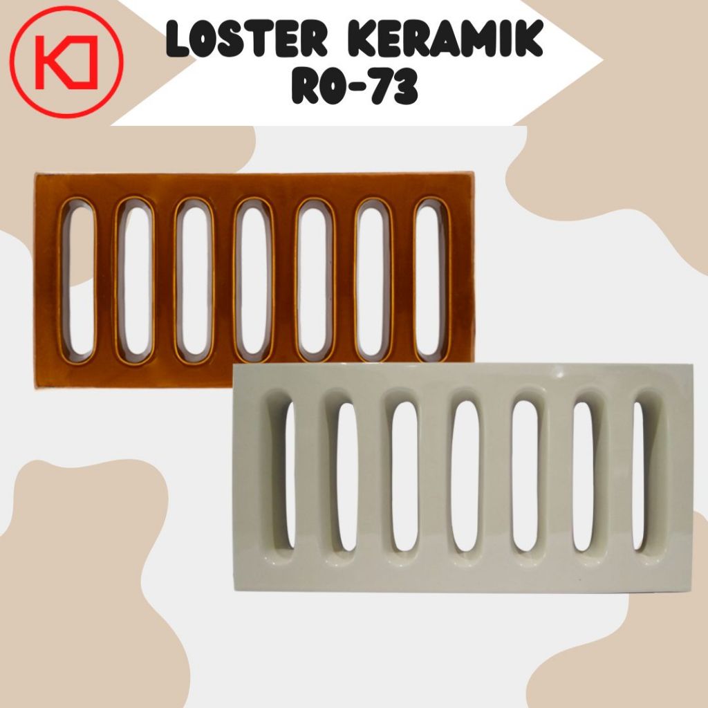 Jual Roster/Loster Keramik Trisensa Motif RO-73 20x40 cm (KHUSUS ...