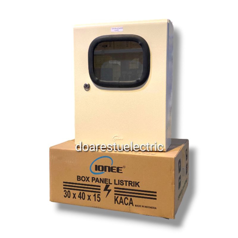 Jual Panel Box 30x40x15 +KACA / Box Panel KWH METER Instalasi Listrik ...