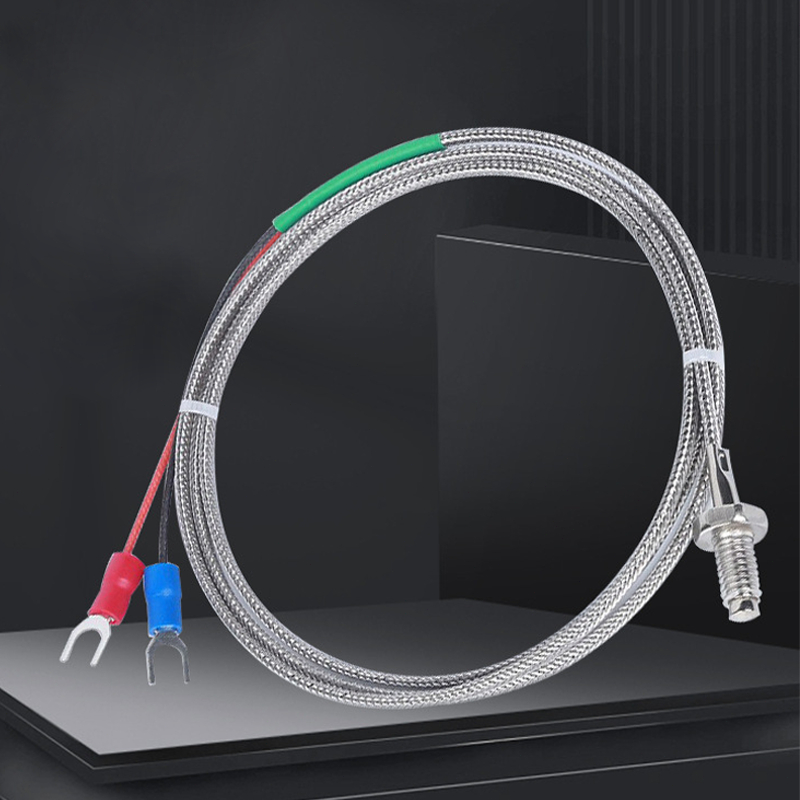 Jual Thermocouple Termokopel Sensor Type K Drat M6 Kabel 2 Meter ...