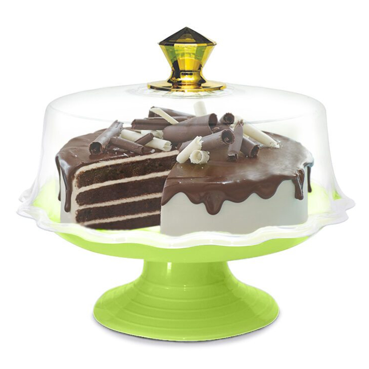 Jual Golden Sunkist TK1026 Tempat Kue Wadah Saji Cake Display Kotak ...