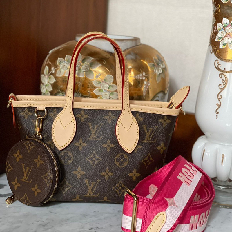 Jual Louis Vuitton Neverfull bb Pivoin | Shopee Indonesia