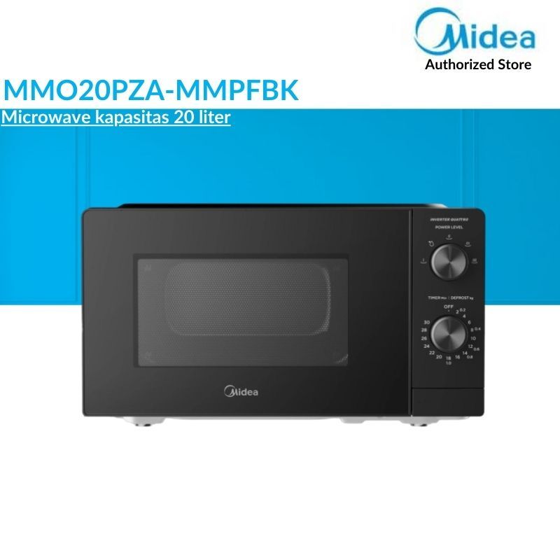 Jual Midea Microwave Oven MMO20PZA-MMPFBK Kapasitas 20L | Shopee Indonesia