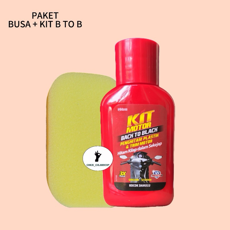 Jual KIT BACK TO BLACK 35ML PENGHITAM BODY MOTOR FREE BUSA SPONS ...