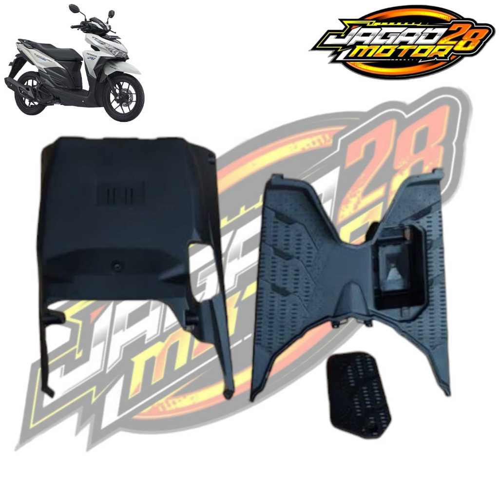 Jual Step Floor Bordes Pijakan Kaki Dek Atas Dek Bawah Kolong Vario 150 125 Led Old K59 2015 ...