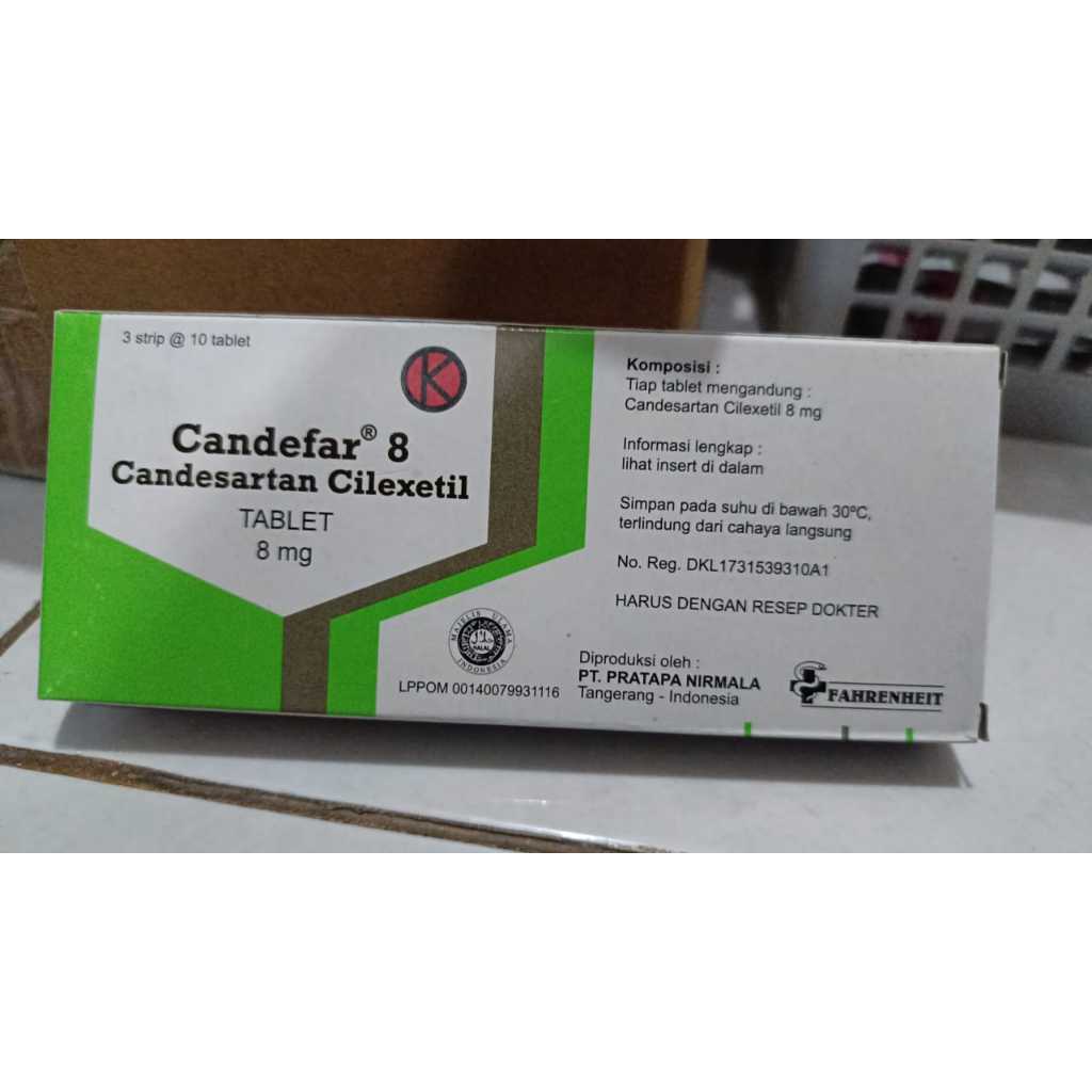 Jual Candefar 8 Mg 1 Box 30's | Shopee Indonesia