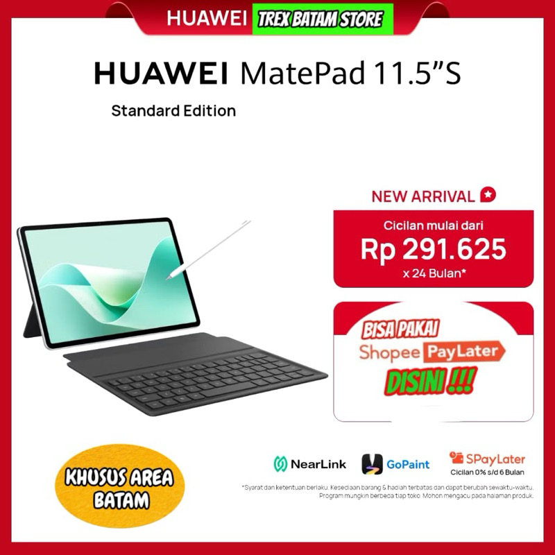 Jual HUAWEI MATEPAD 11.5 " S STANDARD EDITION GARANSI RESMI [ BATAM ...