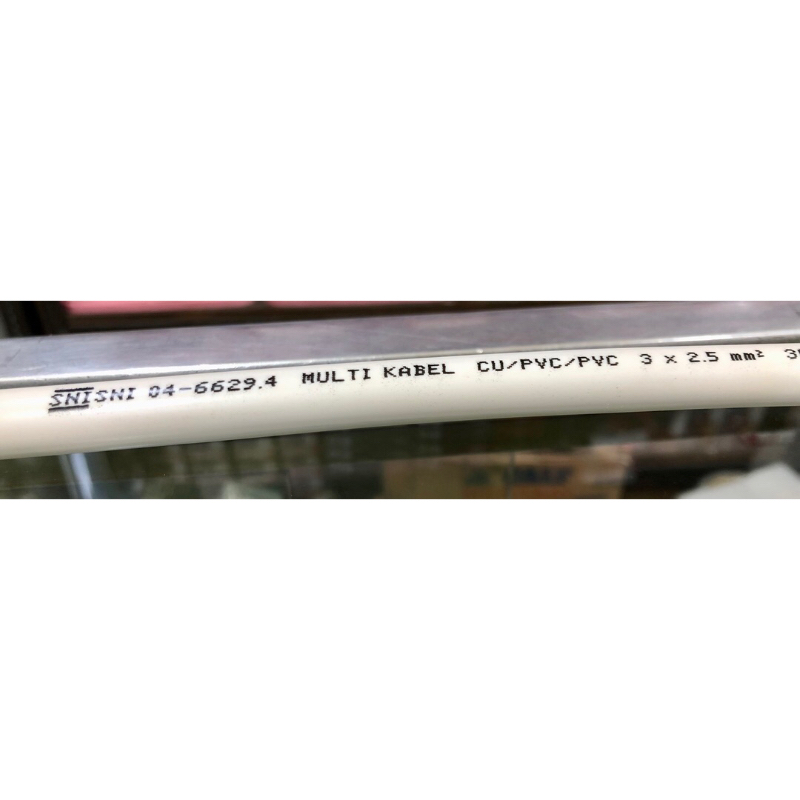 Jual Multi Kabel Listrik Tunggal Kawat Tembaga NYM 3x1,5mm Eceran (per ...