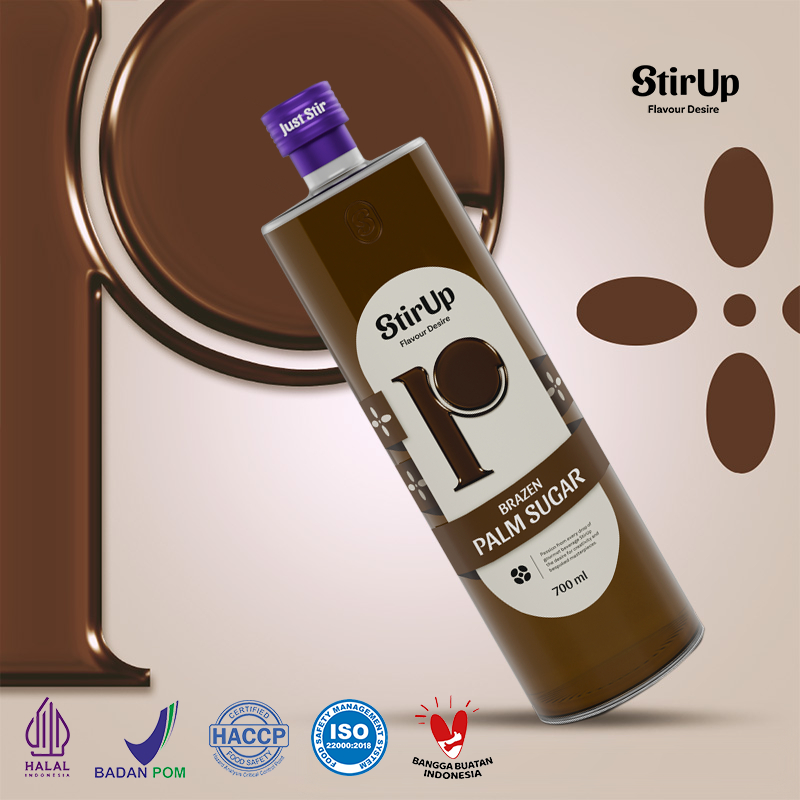 Jual StirUp Brazen Palm Sugar - Gourmet Syrup Gula Aren - Glass ...