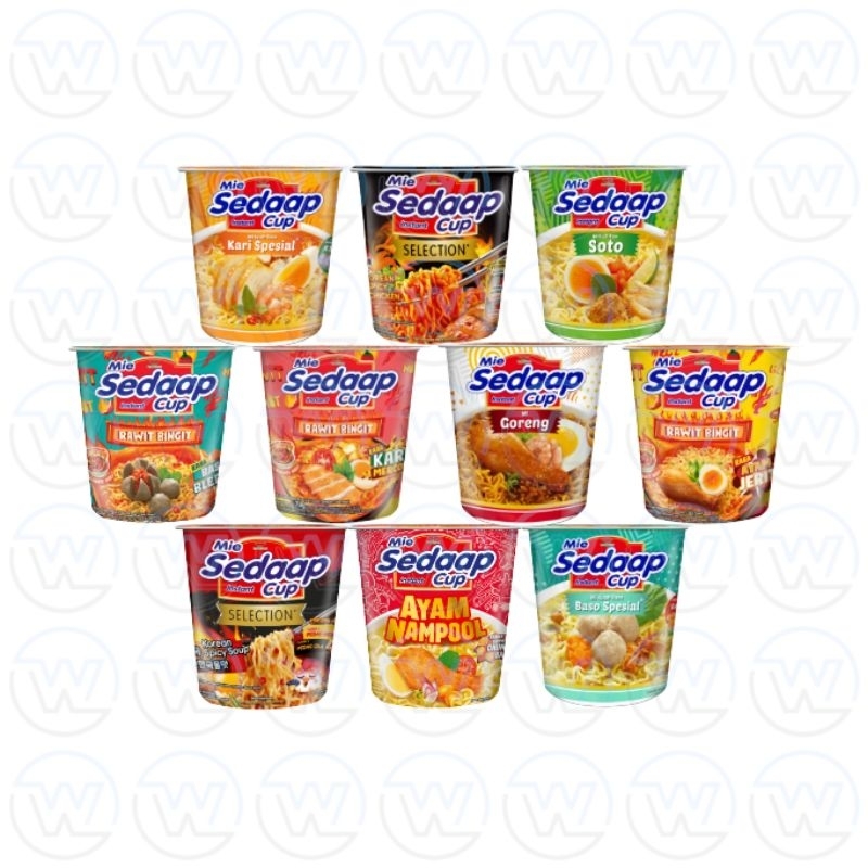 Jual Sedaap Mie Instant Cup Goreng / Kuah | Shopee Indonesia