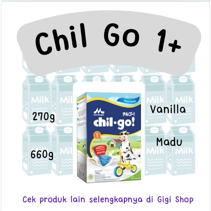 Jual Morinaga Chil Go 1+ Susu Pertumbuhan usia 1-3 tahun Vanilla Madu ...