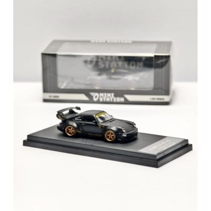 Jual mini station porsche rwb 964 GT wing stella artois | Shopee Indonesia