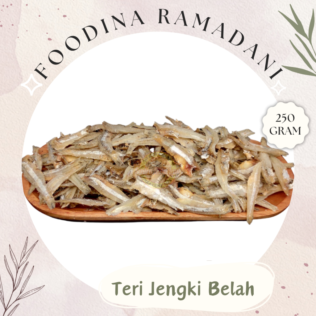Jual IKAN TERI Jengki Belah Medan - Salted Fish Fresh [ Berat 250gr ...