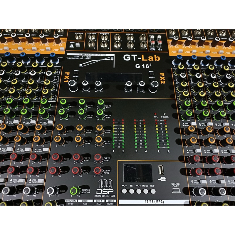 Jual Mixer GT LAB 16 chanel gtlab G16 gen 2 plus Dobel Effek Original ...