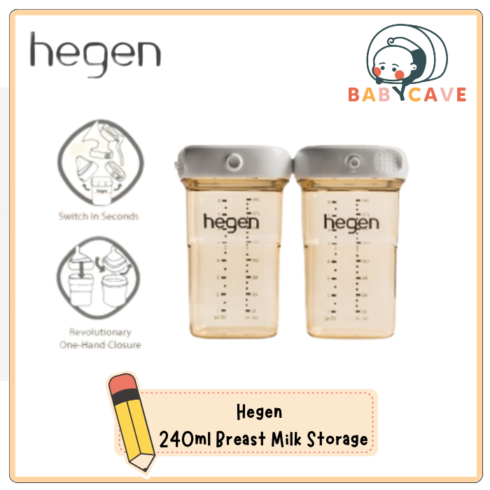 Jual Hegen PCTO 240ml / 8oz Breast Milk Storage PPSU / Wadah Asi Hegen ...