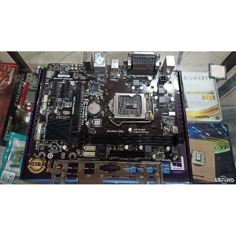 Jual Motherboard Gigabyte H81 soket 1150 | Shopee Indonesia