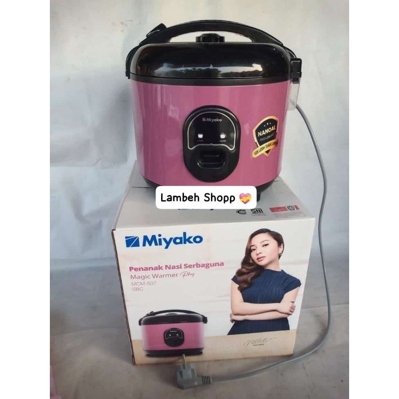 Jual Magic com MCM-507 SBC ukuran 1.8 liter merk Miyako Batam | Shopee ...