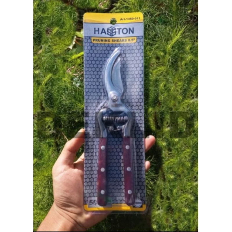 Jual Hasston Gunting Dahan Gg Kayu Potong Ranting Daun Bunga Stek 1350 ...