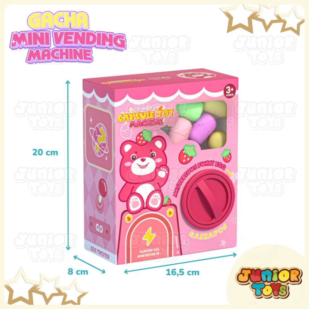 Jual Gachapon Machine Mini Game Mainan Gacha Kapsul Surprise Toys ...