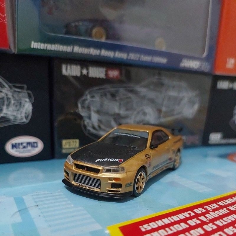 Jual Diecast Mini GT no 676 Nissan Skyline GT-R (R35) Top Secret ...