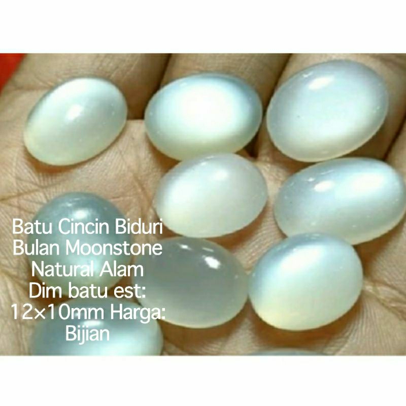 Jual BATU CINCIN BIDURI BULAN MOONSTONE NATURAL ALAM 100% | Shopee ...
