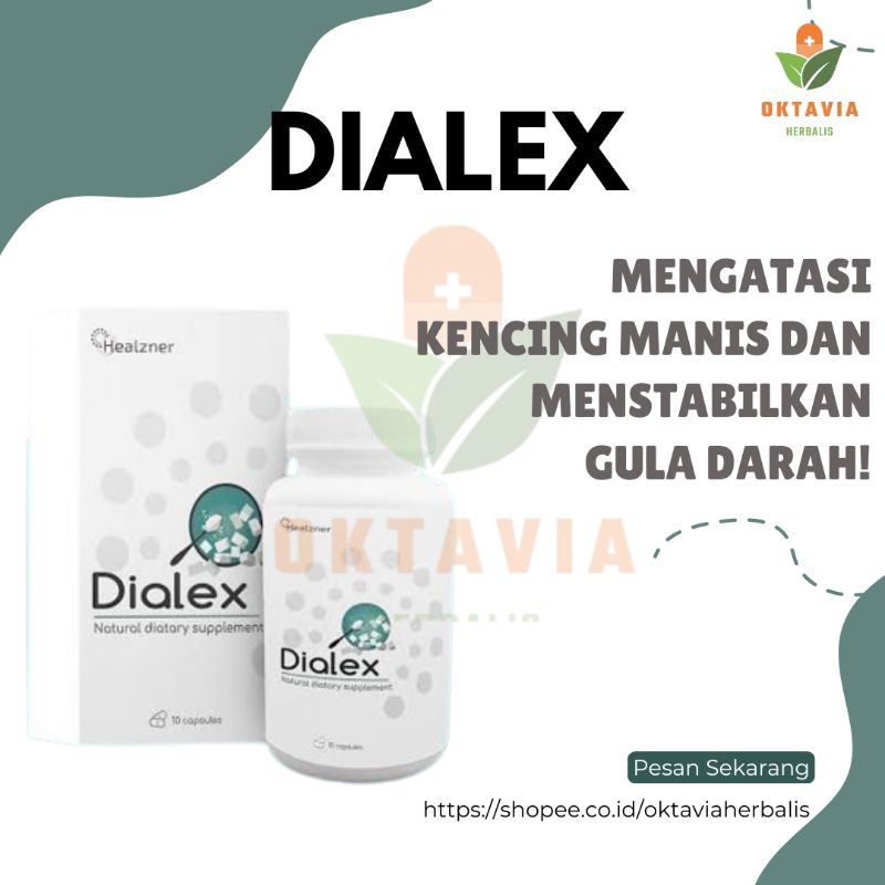 Jual Terbaik Dialex Asli untuk Kesehatan Dialex Asli Obat Diabetes ...
