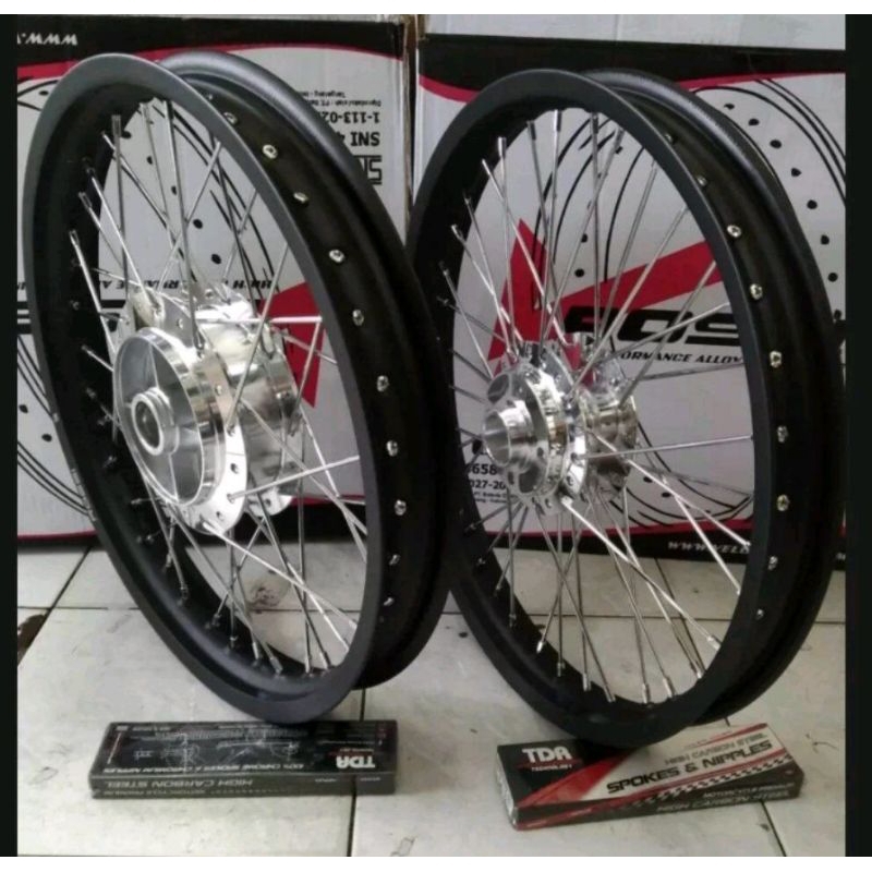 Jual Velg Rx king Sepakat Depan Belakang 140 160 185 Ring 17/18 Set ...
