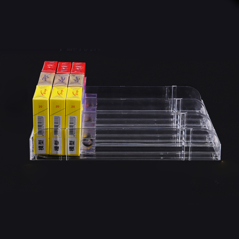 Jual 28cm Rak rokok acrylic magnet Pusher rokok akrilik Rak rokok ...
