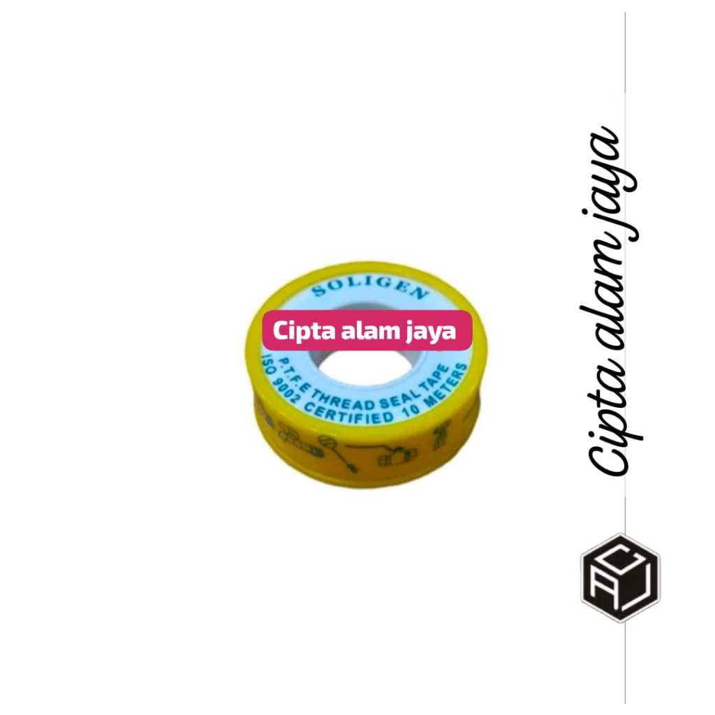 Jual SealTape Seal Tape SOLIGEN / Isolasi Kran / Lakban Kran Siltip ...