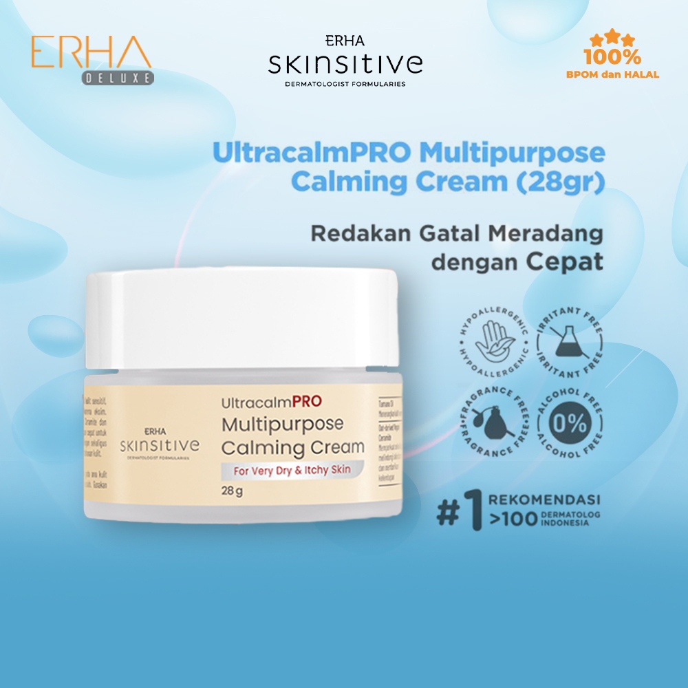 Jual ERHA Skinsitive Ultracalm PRO Cream - Krim Pelembab Wajah Multi ...