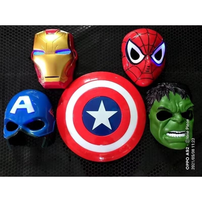 Jual Mainan Topeng Superhero Mainan Anak Superhero Topeng Hulk Topeng ...