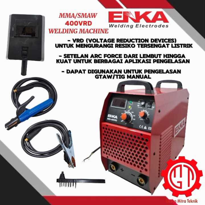 Jual ENKA 400 VRD MMA/SMAW Welding Machines 3Phase | Shopee Indonesia