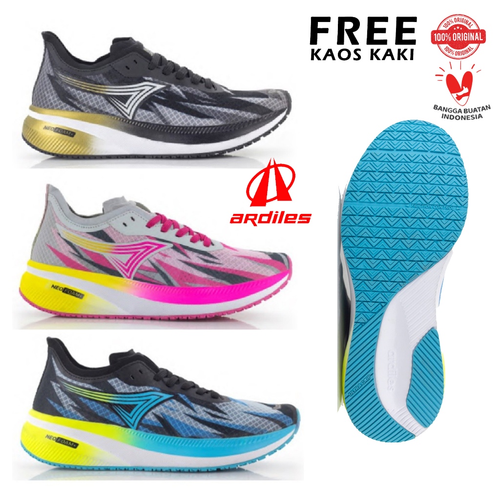 Jual Sepatu Running Ardiles Nfinity Flash Original Sepatu Olahraga Lari ...