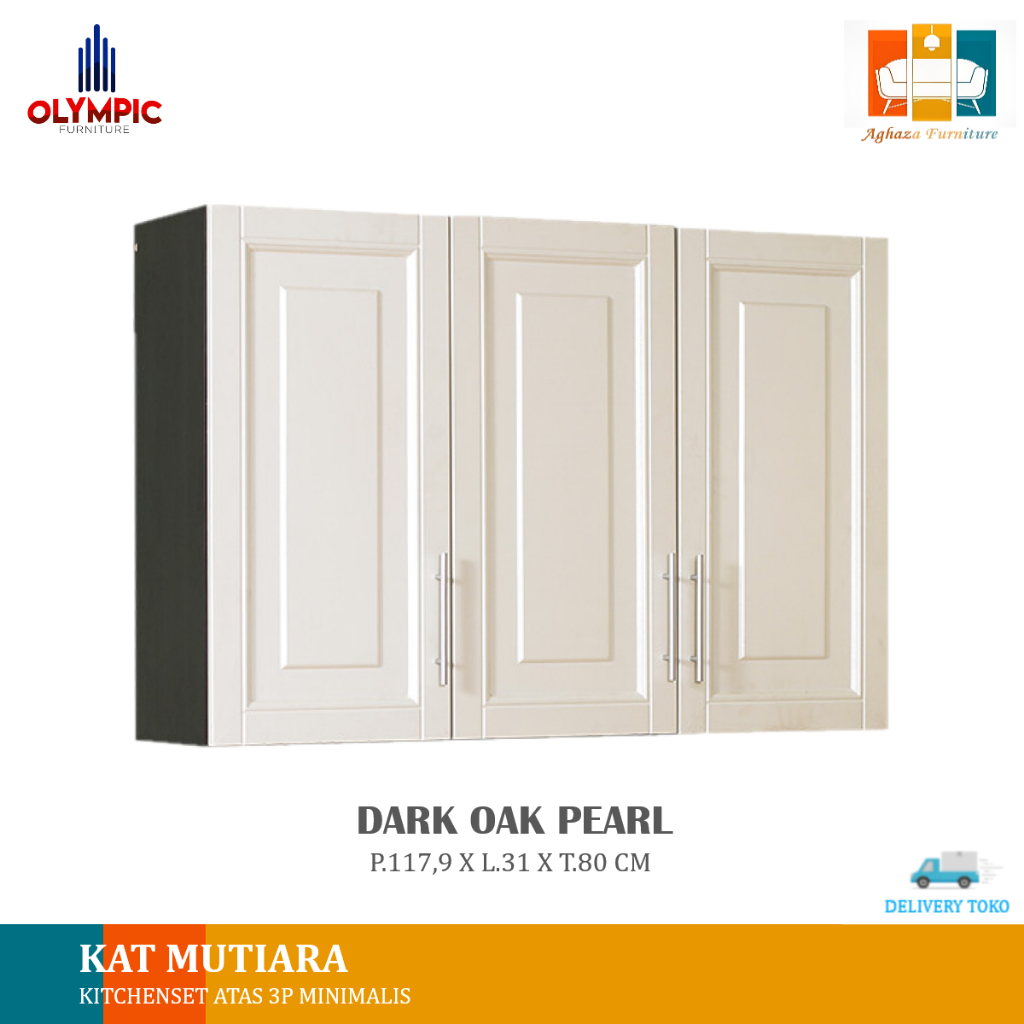 Jual Olympic Kitchen Set Atas 2 Pintu 3 Pintu / Rak dan Cabinet Dapur ...