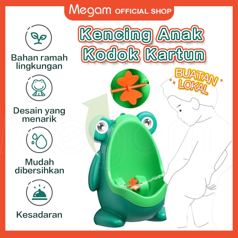 Jual Megam Potty Anak Laki-Laki / WC Training / Pembuangan Air Kecil ...