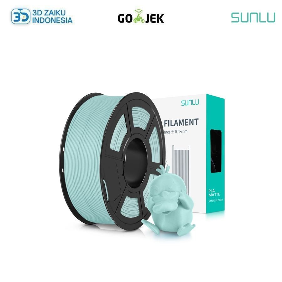 Jual SUNLU 3D Printer Filament PLA Matte Neat Winding Smooth Finish ...