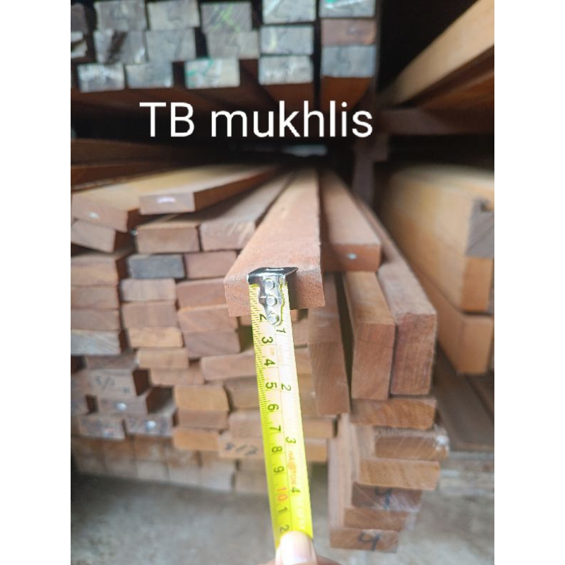 Jual kayu ulin no 1 ukuran 5x7 pasaran/bancir | Shopee Indonesia