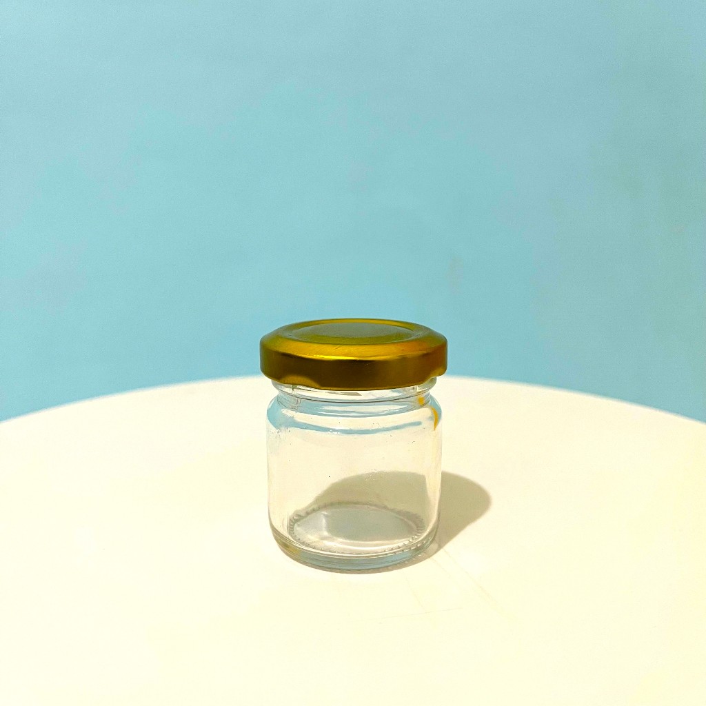 Jual JKB30 Jar Kaca Bulat 30ml / Mini Jar Kaca 30ml / Botol Kaca Selai ...