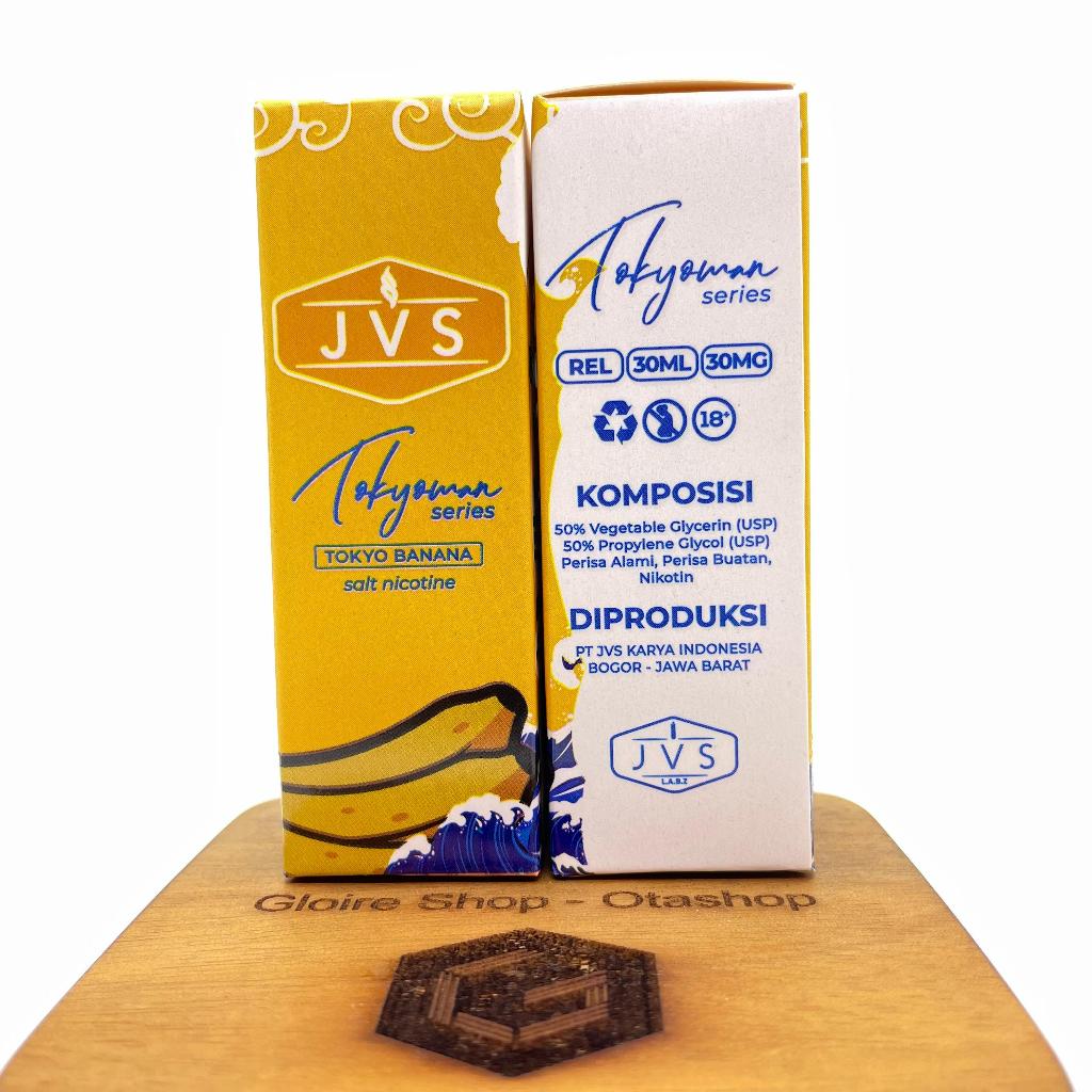 Jual Salt Nic Tokyoman JVS Labz 30ml 30mg liquid vape pods banana labs ...