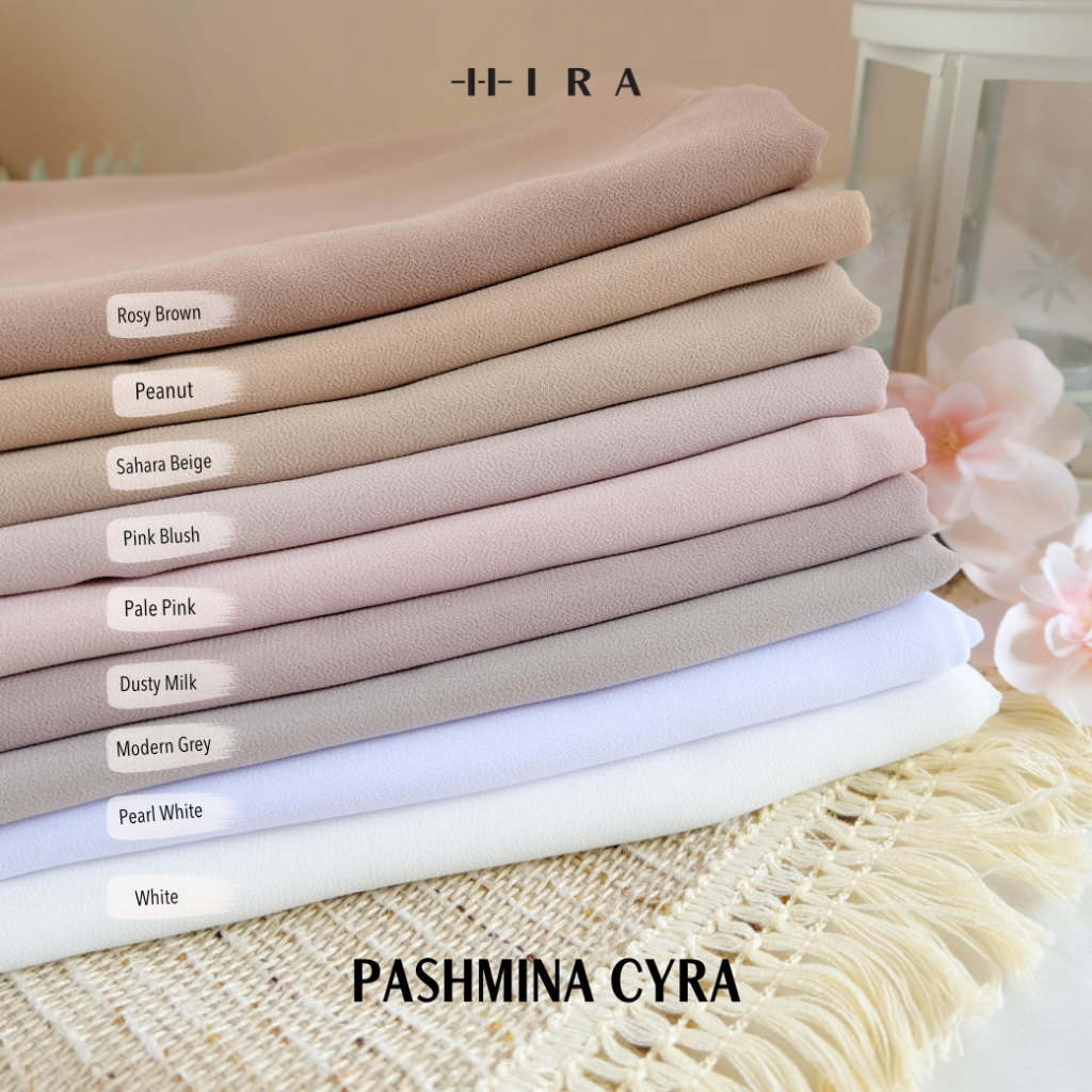 Jual Hijabwanitacantik - Pashmina Cyra | Hijab Pashmina pastel Bahan ...