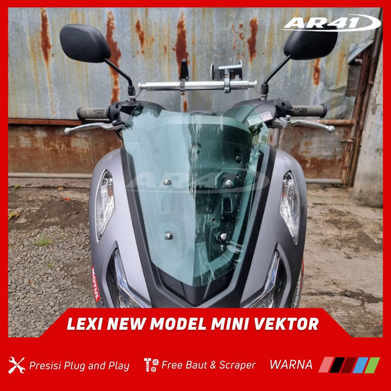 Jual Windshield Visor Lexi Lx 155 2024 NEW model MINI VEKTOR OCITO ...