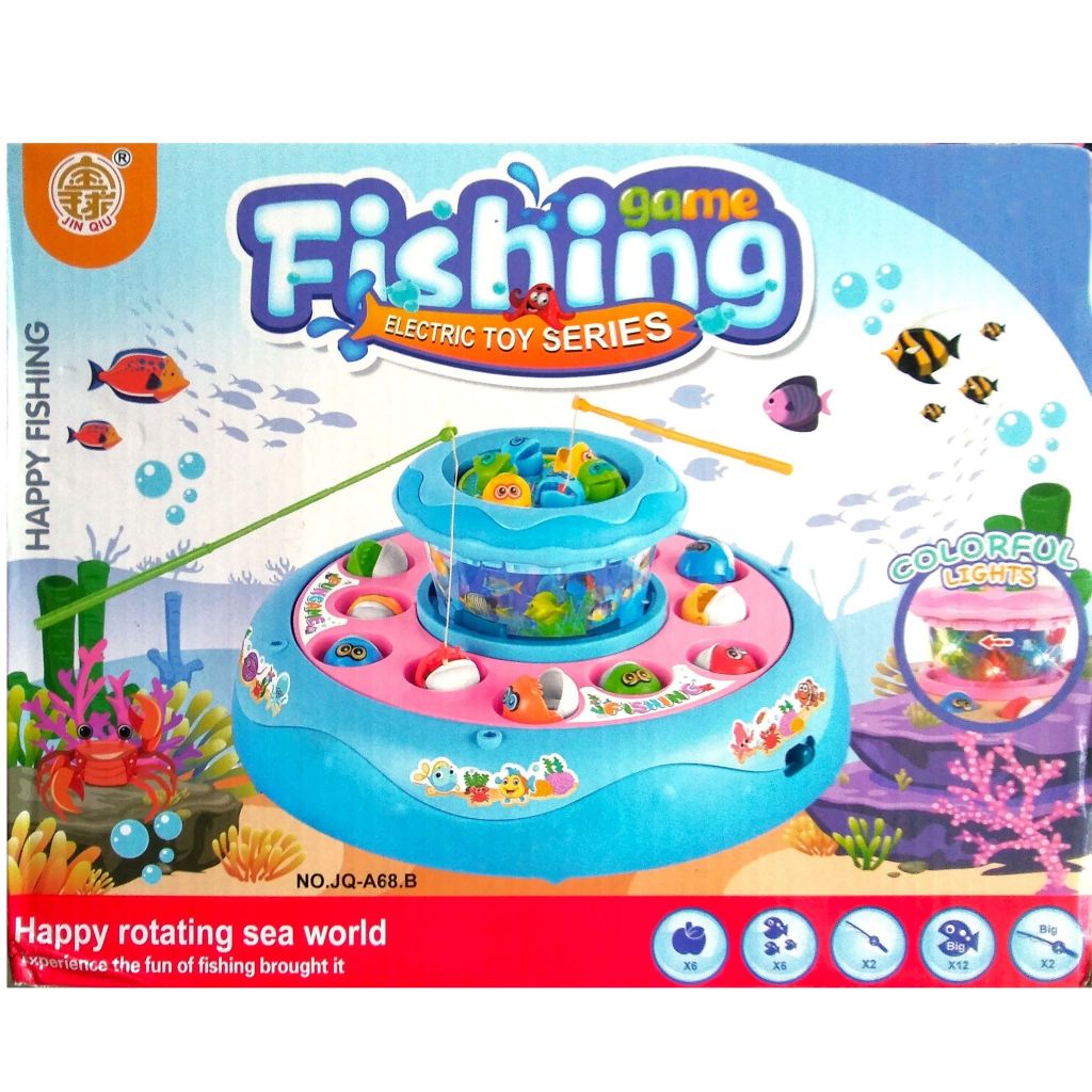 Jual MAINAN ANAK PANCING IKAN BELAJAR MEMANCING IKAN FISHING GAME 2 ...