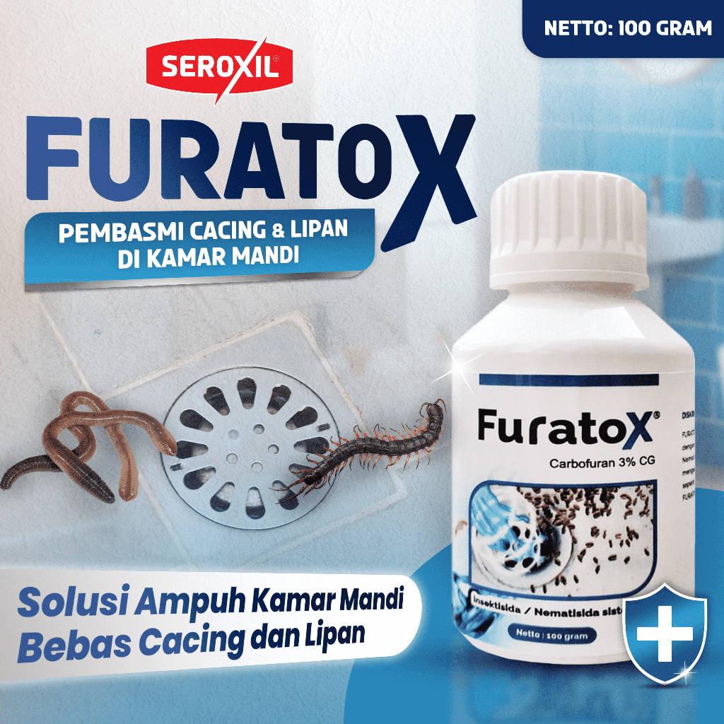 Jual Furatox Serbuk Pembasmi Cacing Lipan Kaki Seribu Kamar Mandi ...