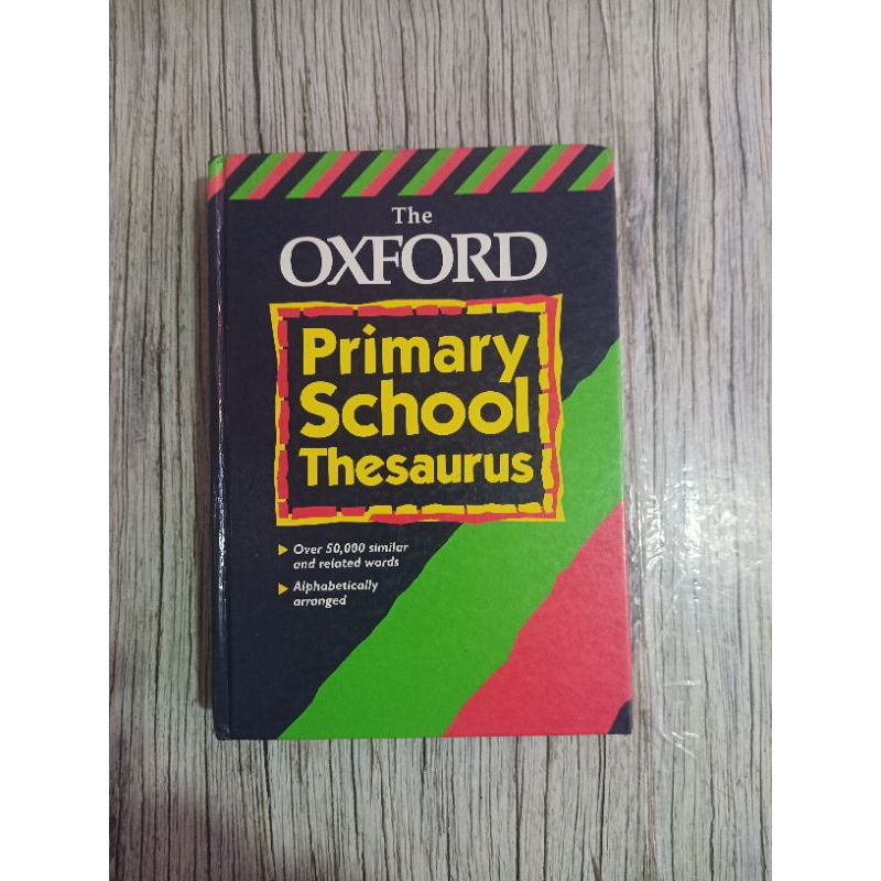 Jual The Oxford Primary School Thesaurus | Shopee Indonesia