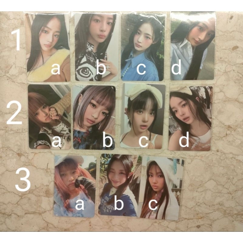 Jual NEWJEANS PC PHOTOCARD (READ DESC) | Shopee Indonesia