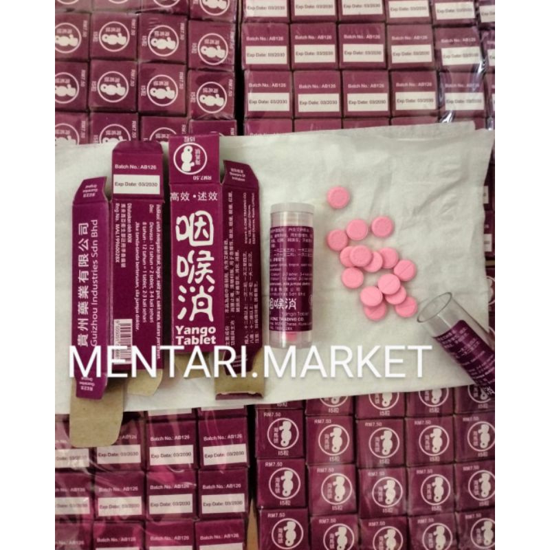 Jual YANGO TABLET ISI 15 TABLET | Shopee Indonesia