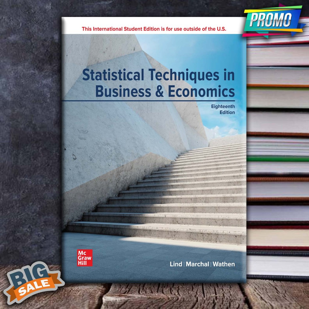 Jual Statistical Techniques In Business And Economics 18th Ed - DOUGLAS ...