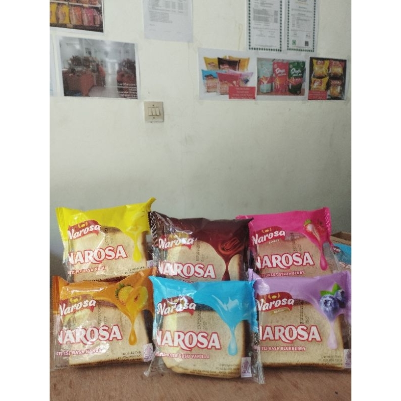 Jual 20 pcs Roti Narosa Bandung || bervarian rasa || Roti isi | Shopee ...