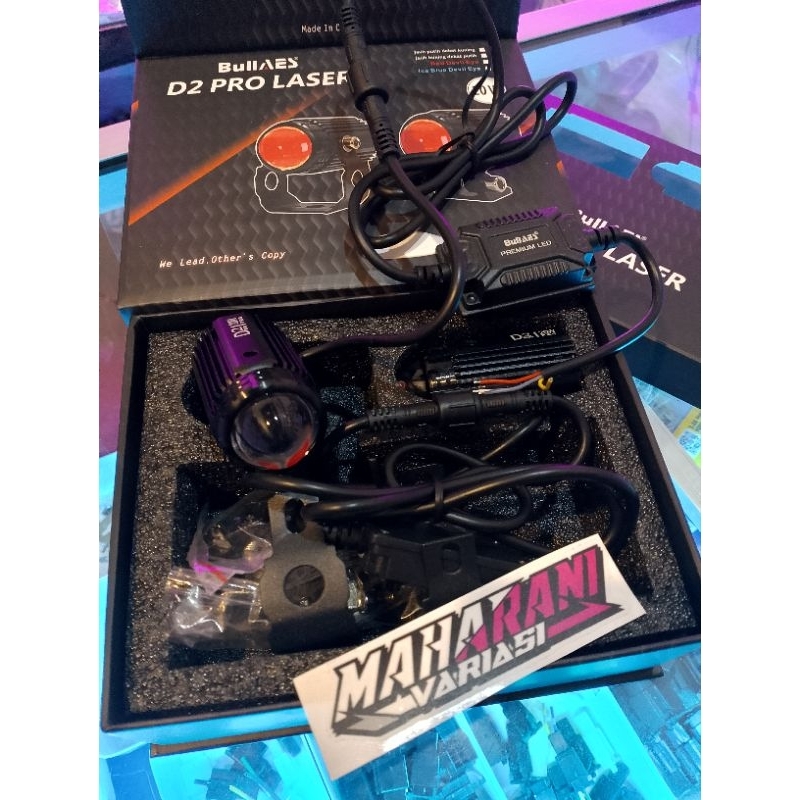 Jual ORIGINAL D2 LASER BULLAES 20WATT KUNING PUTIH LAMPU TEMBAK D2 ...