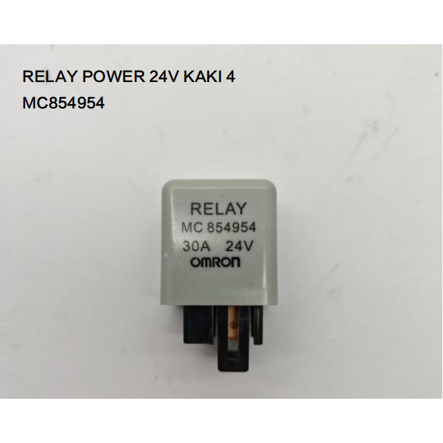 Jual Relay Fuso 24V Kaki 3 30A ( MC854954 ) | Shopee Indonesia